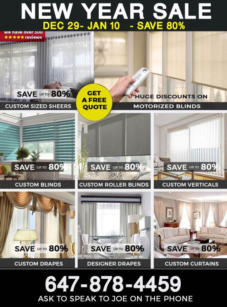 Best Curtains And Blinds Ajax • Crazy Joe's Drapery