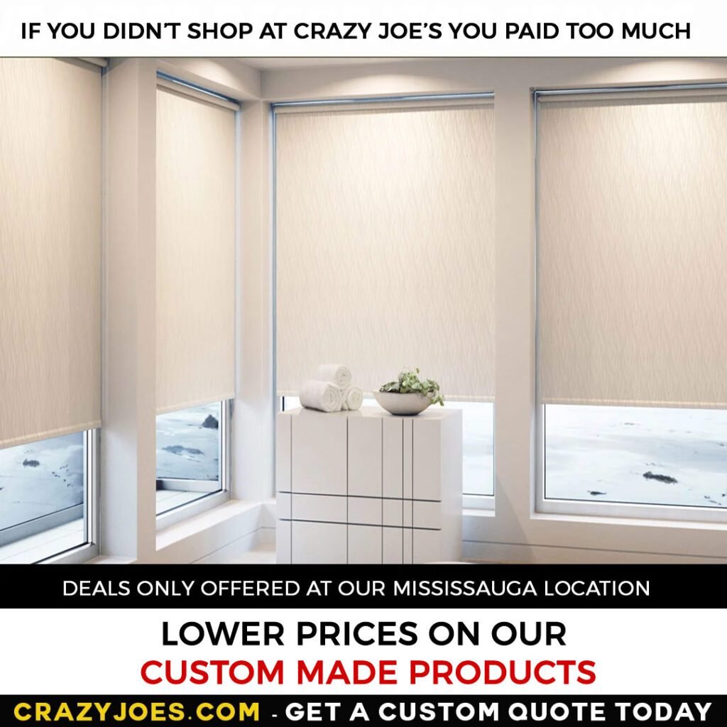 Crazy Joe's Drapery • Now 80% Savings• Drapes Mississauga