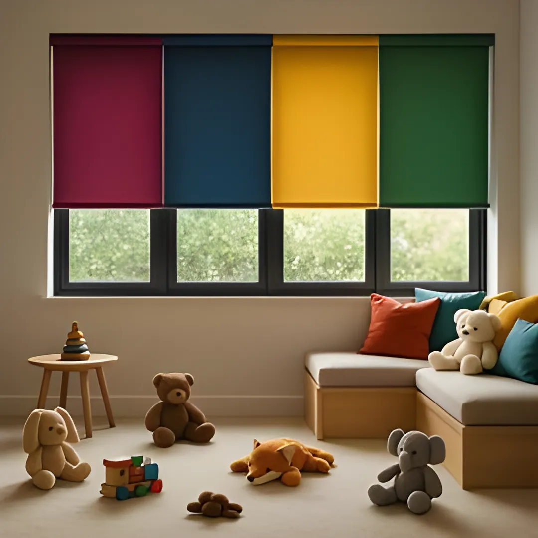 Automated hotel blinds • Crazy Joe's Drapery