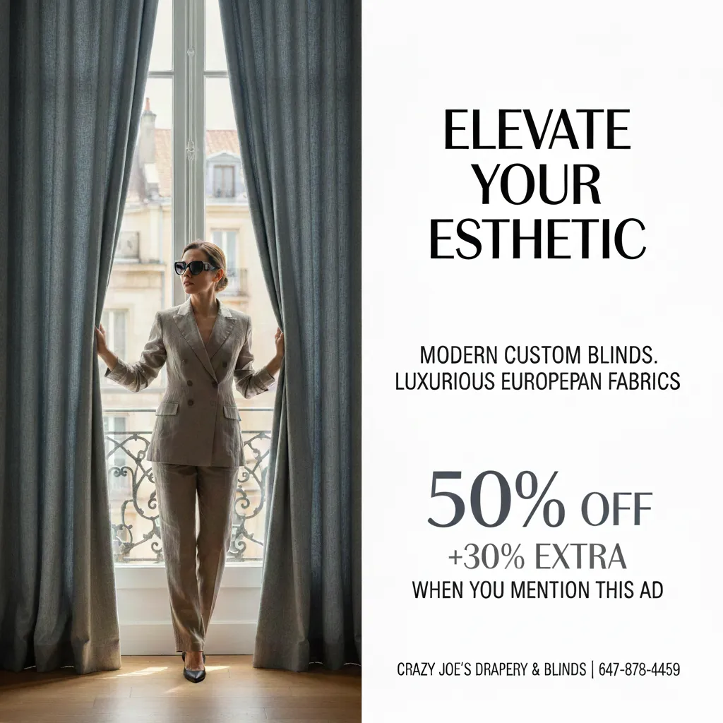 Best custom motorized drapery in Aurora • Crazy Joe's Drapery